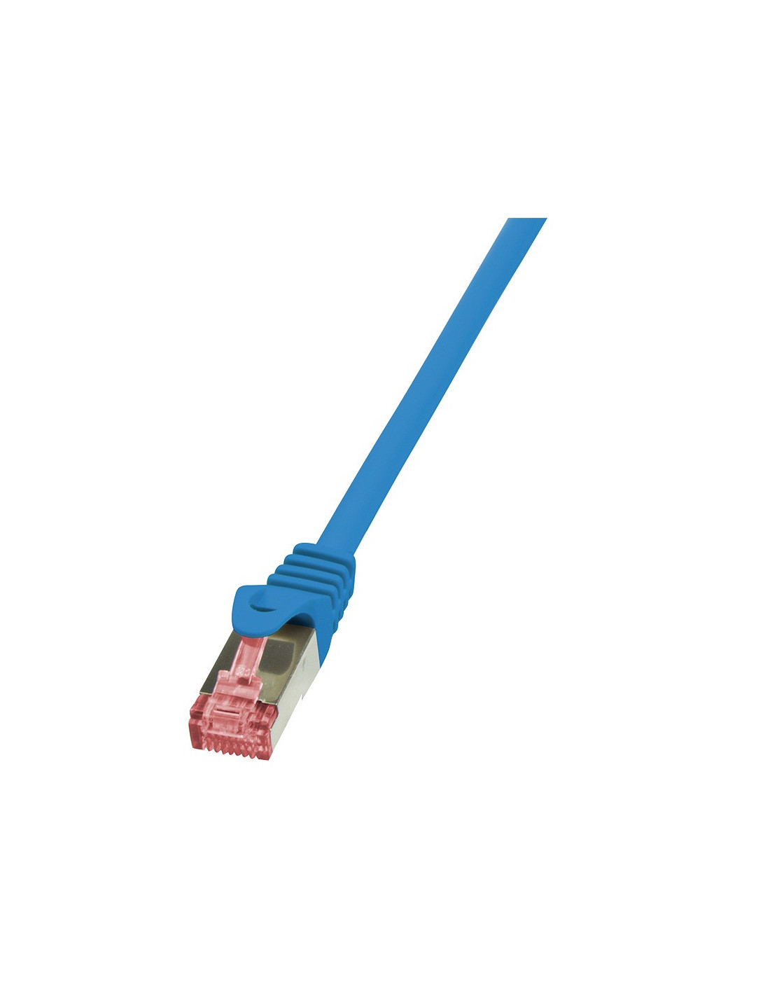 PATCH CORD S/FTP LOGILINK Cat6, LSZH, cupru, 5 m, albastru, AWG27, dublu
