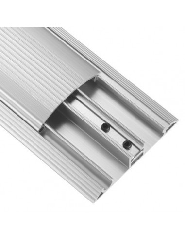 Plinta mascare cabluri podea Aluminiu Blackmount CC13-S110, 1104 x 92 x