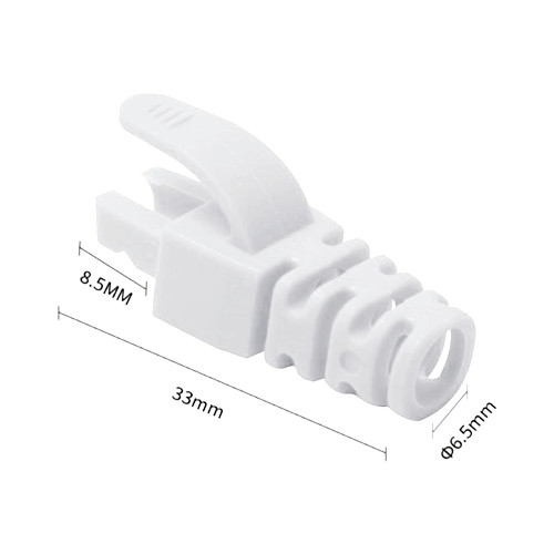 Manson protectie mufa RJ45, alb (100buc) RJ45-CAP-WH - www.roua.ro