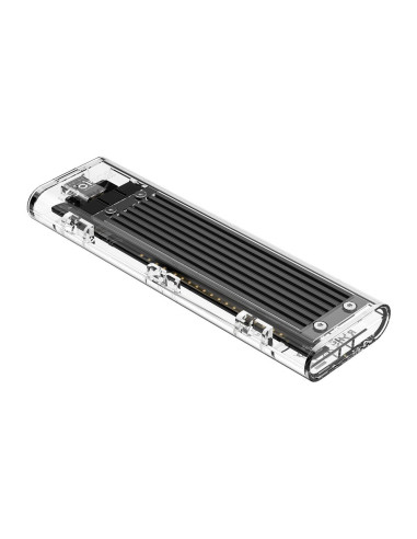Rack SSD Orico TCM2F-C3 USB 3.1 SATA M.2 transparent - www.roua.ro